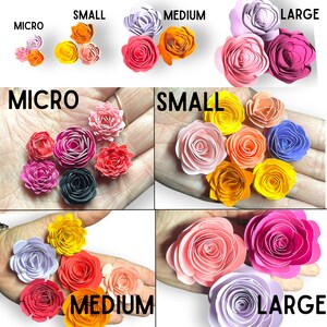 60 Unrolled Pre-cut Paper Flower Patterns - Etsy