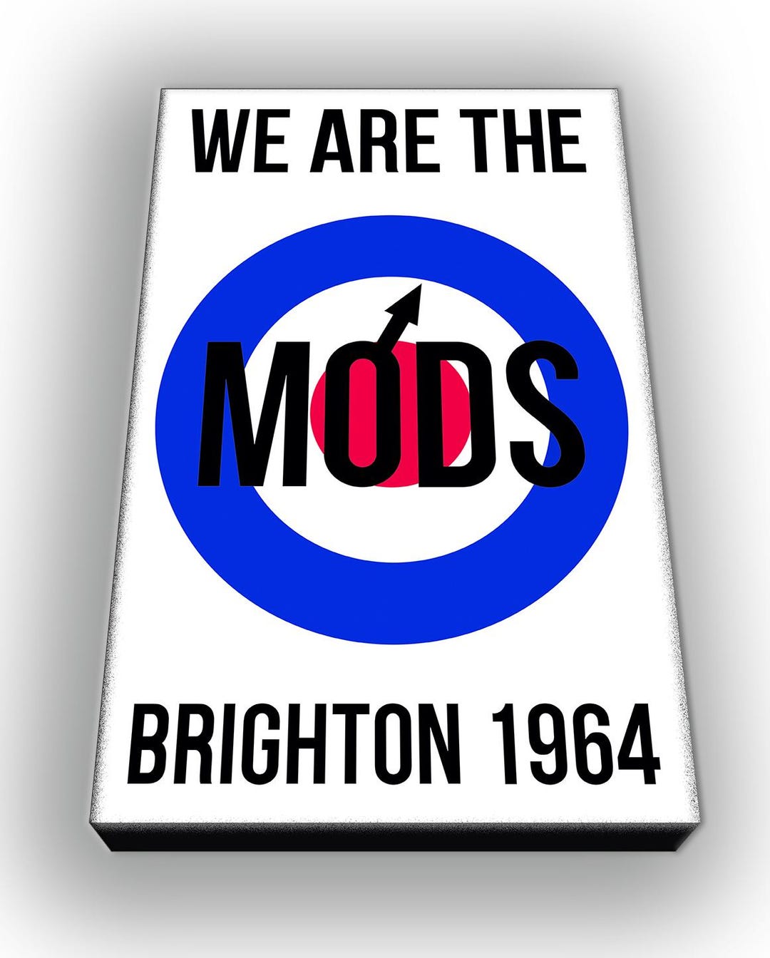 WE ARE the MODS, Poster, Wall Canvas, Picture, Print, Art 64cm X 42cm ...