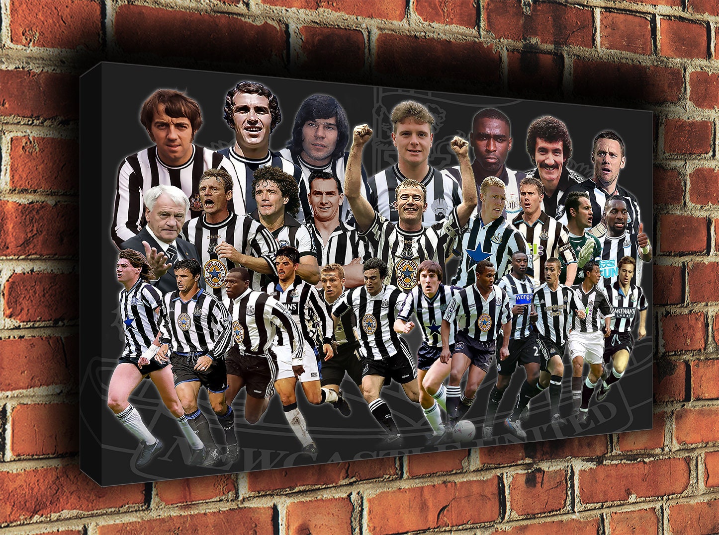 Newcastle United St James' Park Legends Wall Canvas Picture - Etsy UK