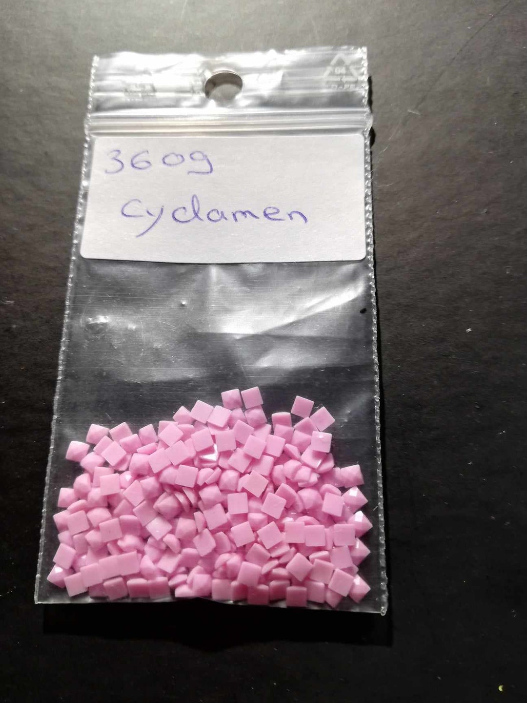 Diamonds DMC 3609 Cyclamen Pink, Bags of 200 Round or Square ...