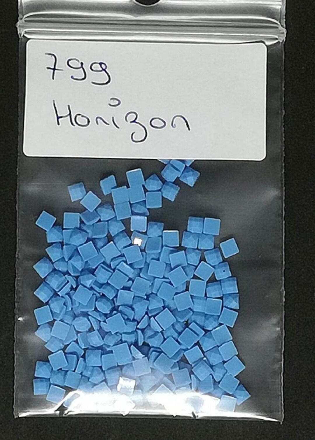 DMC Diamonds 799 Horizon Blue, Bags of 200 Round or Square Rhinestones ...