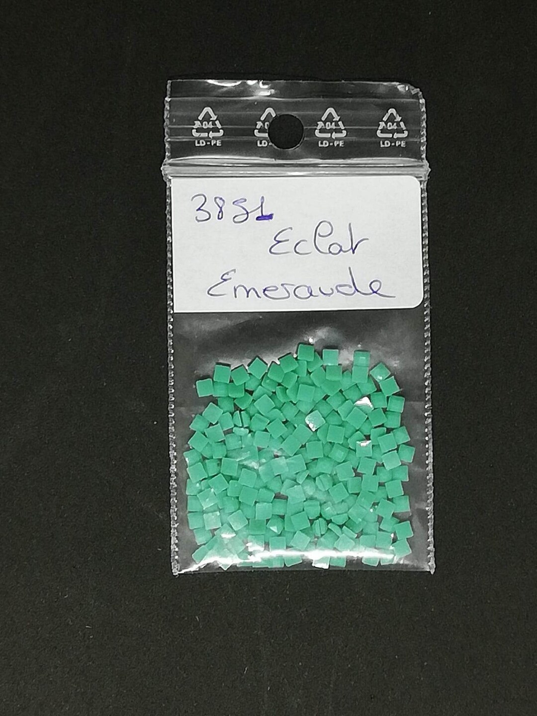 Diamonds DMC 3851 Eclat Emeraude, Bags of 200 Round or Square ...