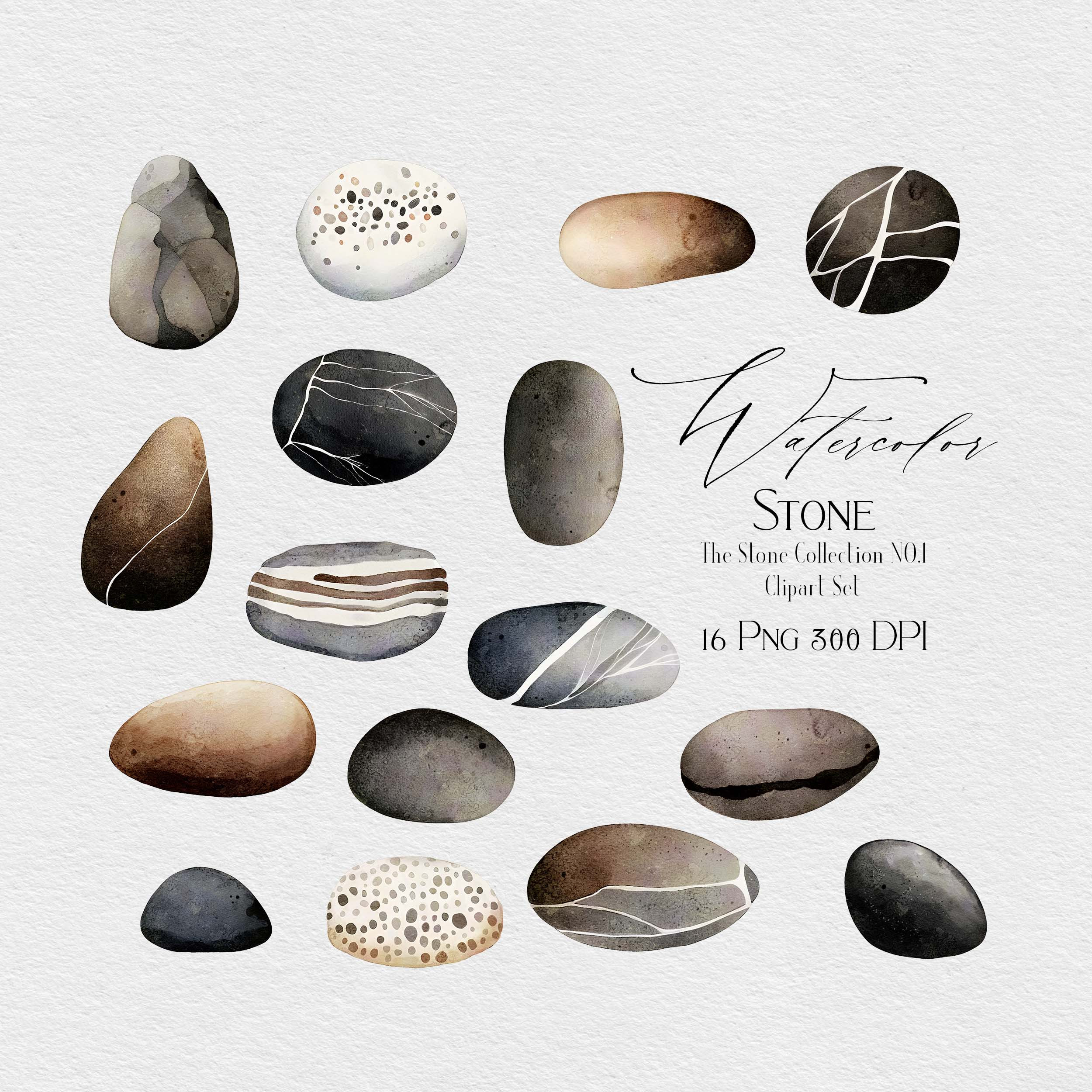 Rock Collection Clipart