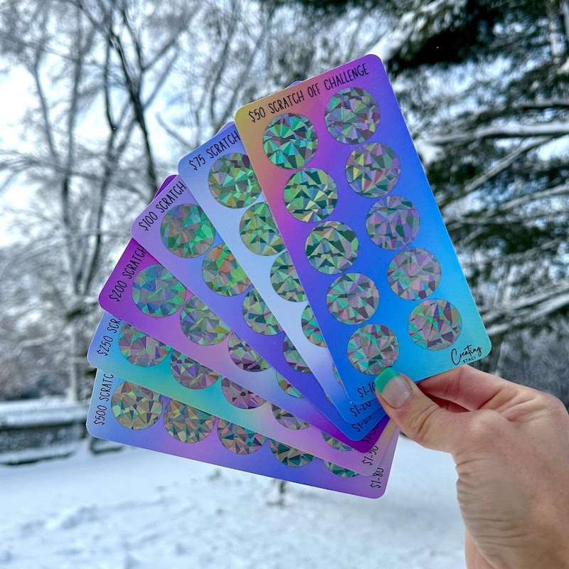 Scratch off Card Printing - Etsy