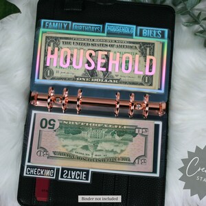 Budgeting Cash Envelopes A6 Cash Envelopes With Tabs for Cash Budgeting ...