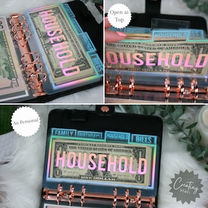 Budgeting Cash Envelopes A6 Cash Envelopes With Tabs for Cash Budgeting ...