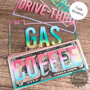 Wallet Dividers With Tabs Colorful Cash Dividers for Wallets Cute Cash ...