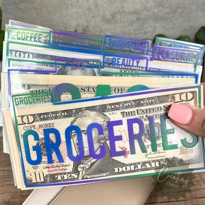 Wallet Dividers With Tabs Colorful Cash Dividers for Wallets Cute Cash ...