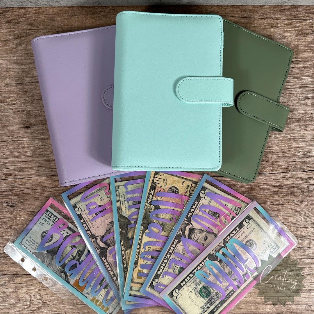 Budget Binder With Cash Envelopes A6 Budgeting Cash Stuffing Envelopes ...