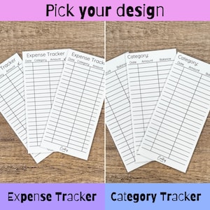 Expense Tracker Reusable Budget Expense Trackers Planner Expense ...