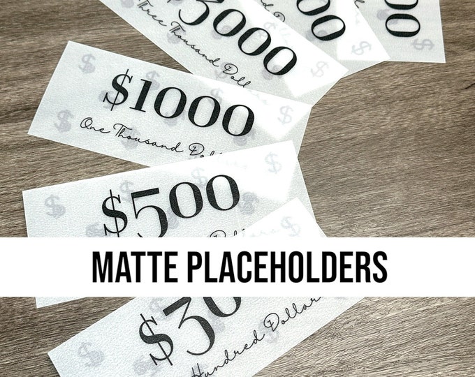 Budgeting Cash Envelopes A6 Cash Envelopes With Tabs for Cash Budgeting ...