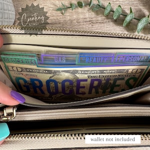 Wallet Dividers With Tabs Colorful Cash Dividers for Wallets Cute Cash ...