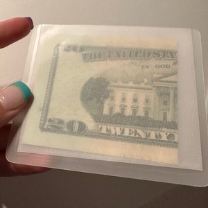 MINI Cash Envelopes Vellum Matte Cash Envelopes Wallet Size Cash ...