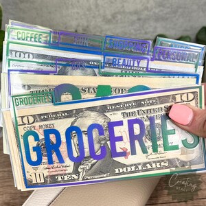 Wallet Dividers With Tabs Colorful Cash Dividers for Wallets Cute Cash ...