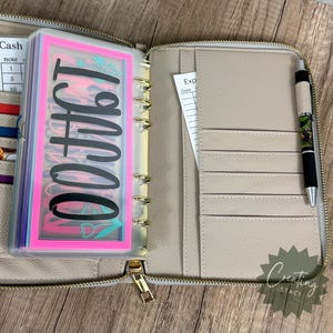 A6 Binder Budget Wallet A6 Zippered Binder Budget Binder Budget Wallet ...