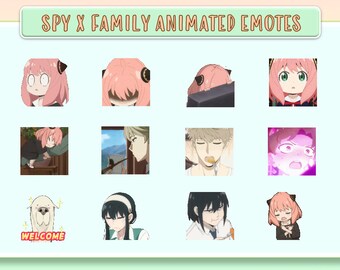 Spy X Family Emote - Etsy