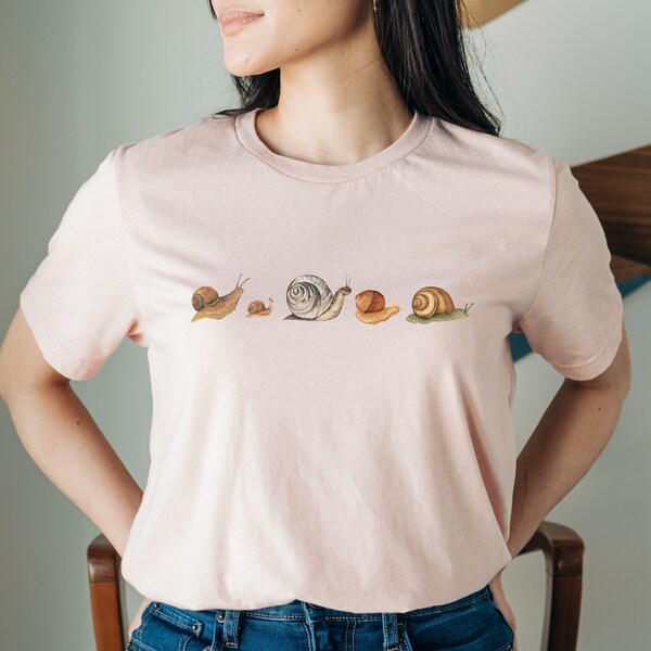 Snail Tshirt - Etsy
