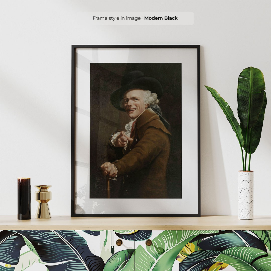 Self-portrait in the Guise of a Mockingbird - Framed Poster Print ...