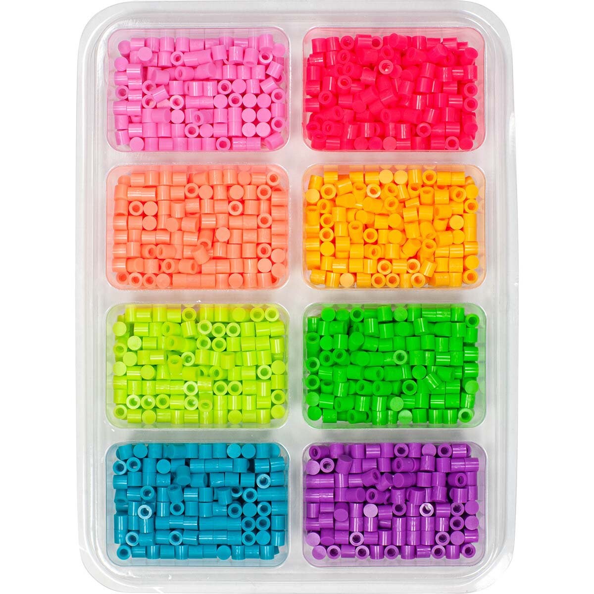 Perler™ Cap Bead Tray-brights 2000 Pieces Pre-sorted - Etsy