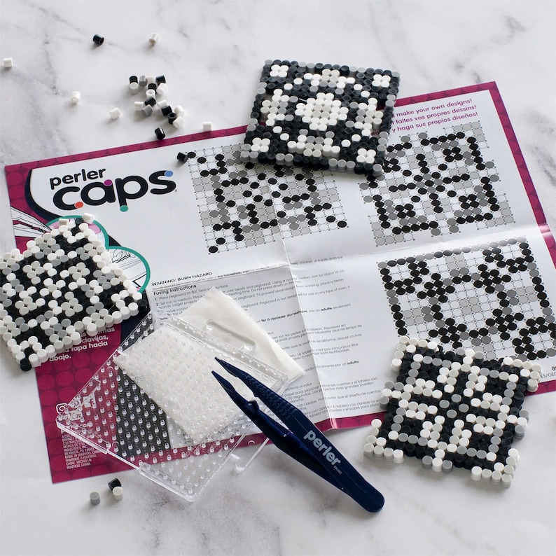 Perler Caps™ Geometrics Starter Kit, 1,000 Ct. - Etsy