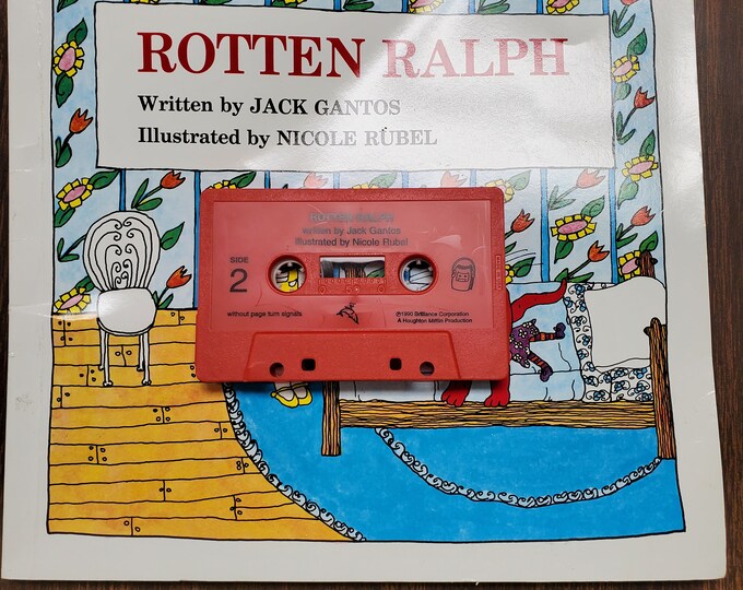 Rotten Ralph Vintage Storybooks and Cassette Audio for Beginning ...