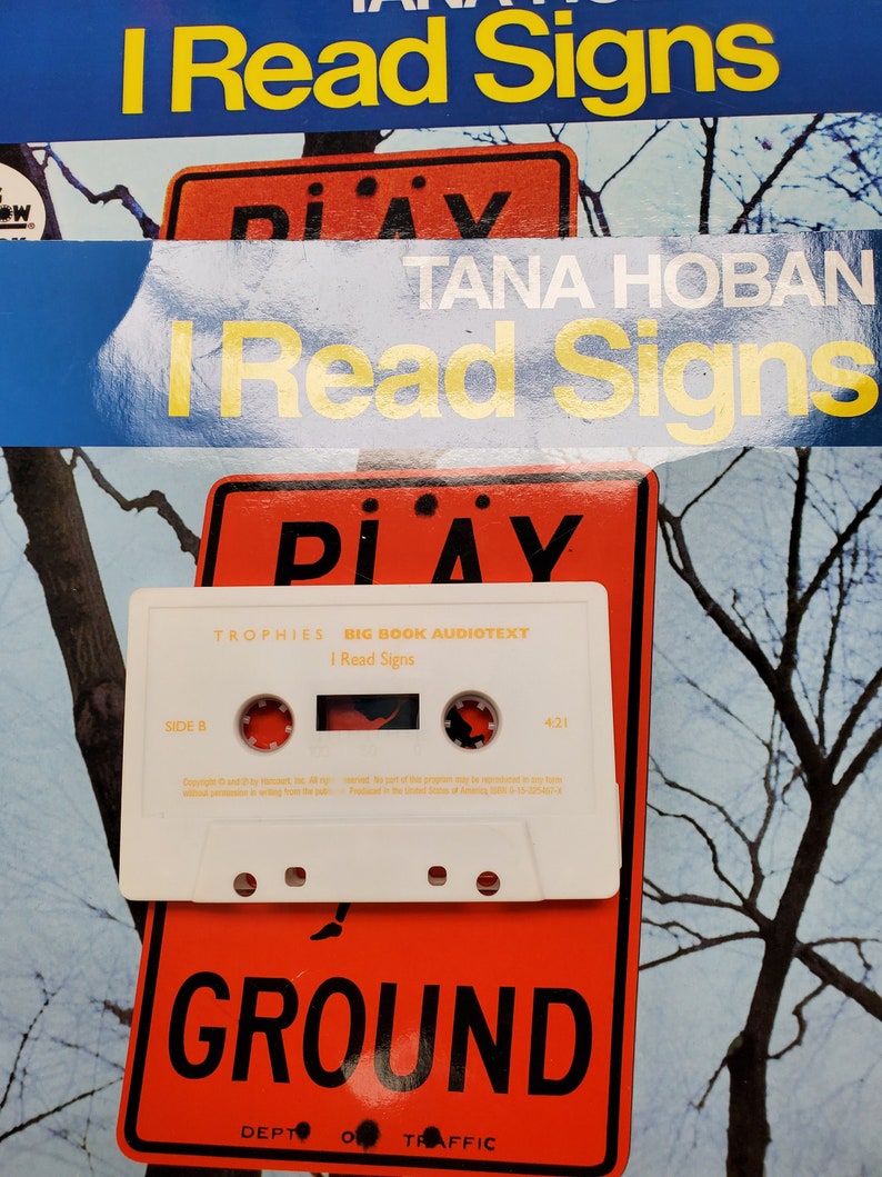 I Read Signs Vintage Storybooks and Cassette Audio for Beginning ...