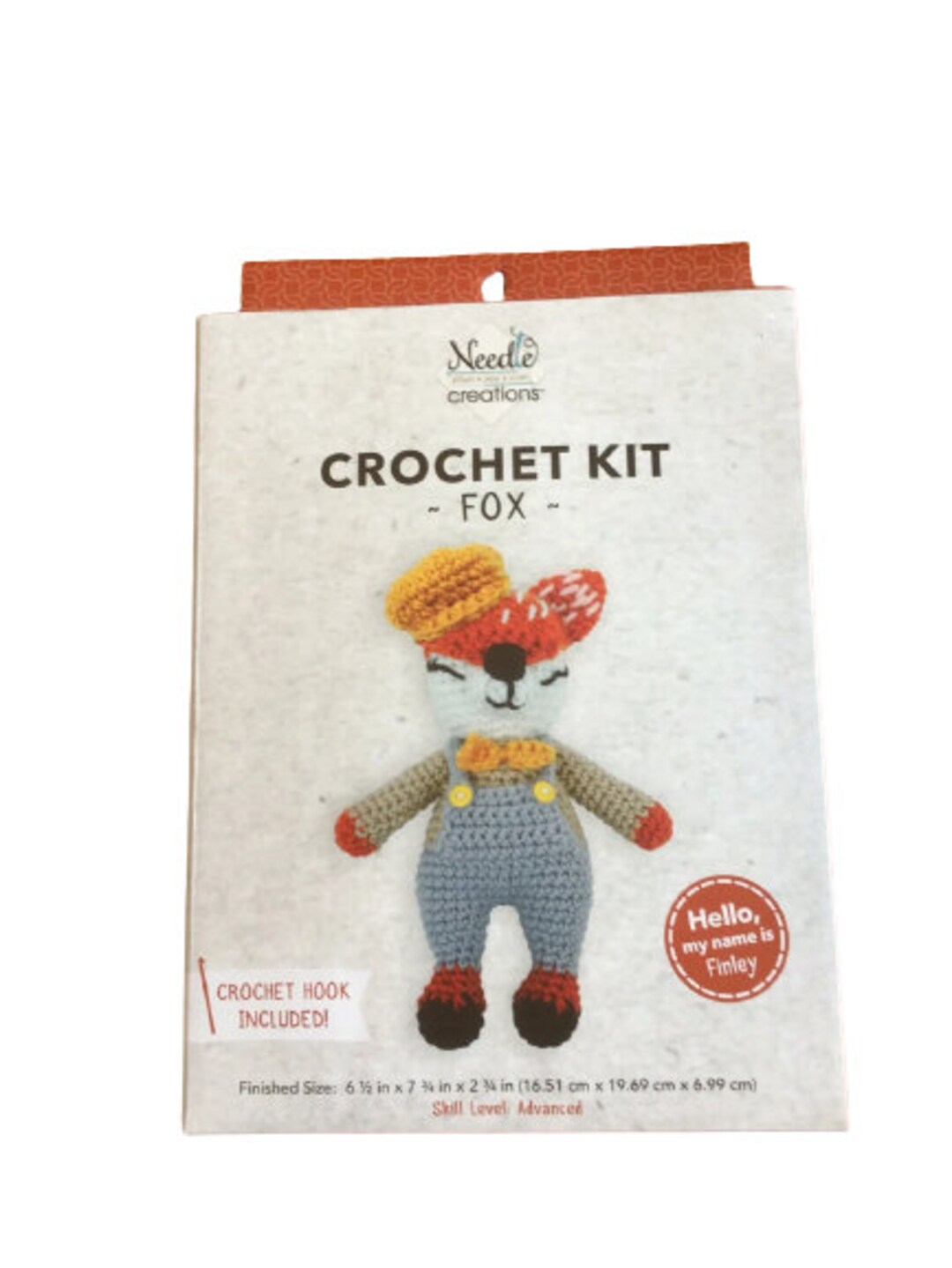 Needle Creations Crochet Kit Fox - Etsy Canada