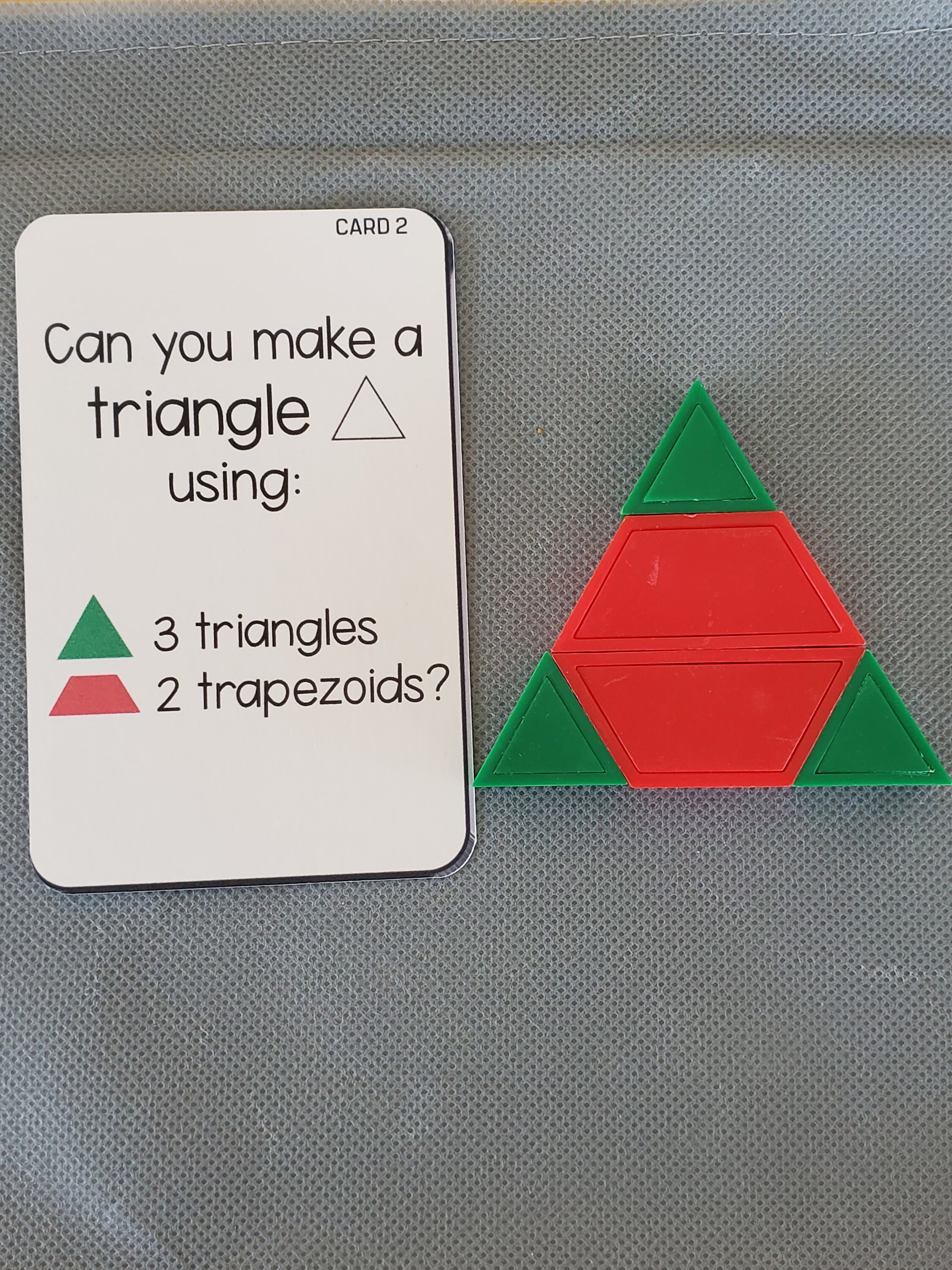 Geometric Foam Tangram Puzzle: STEM Shapes Kit for Kids - Etsy