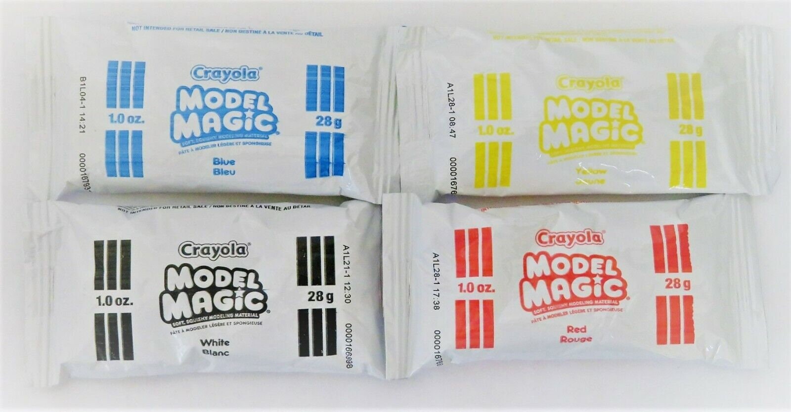 Crayola Model Magic Modeling Clay Alternative Single Packs,, 51% OFF