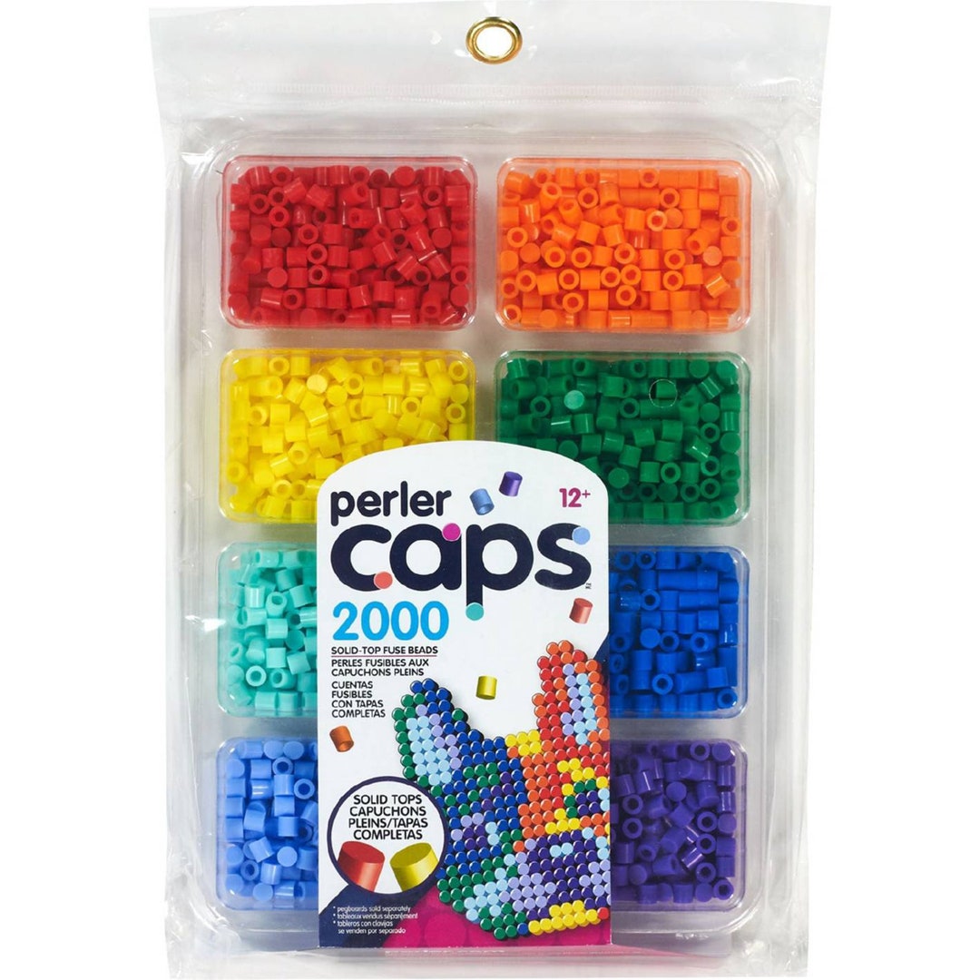 Perler™ Cap Bead Tray-primary 2000 Pieces Pre-sorted - Etsy