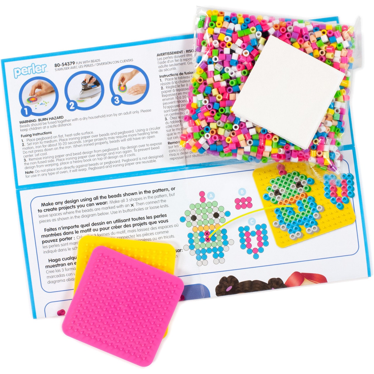 Perler Fun With Beads Small Box Kit, Multicolor 2000 Pieces - Etsy