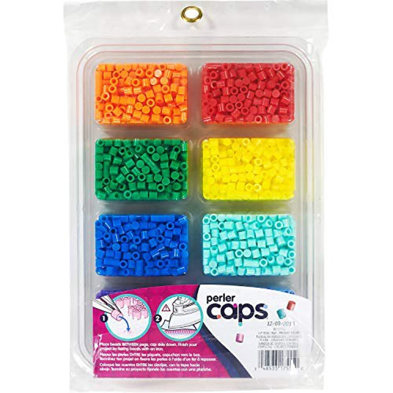 Perler™ Cap Bead Tray-primary 2000 Pieces Pre-sorted - Etsy