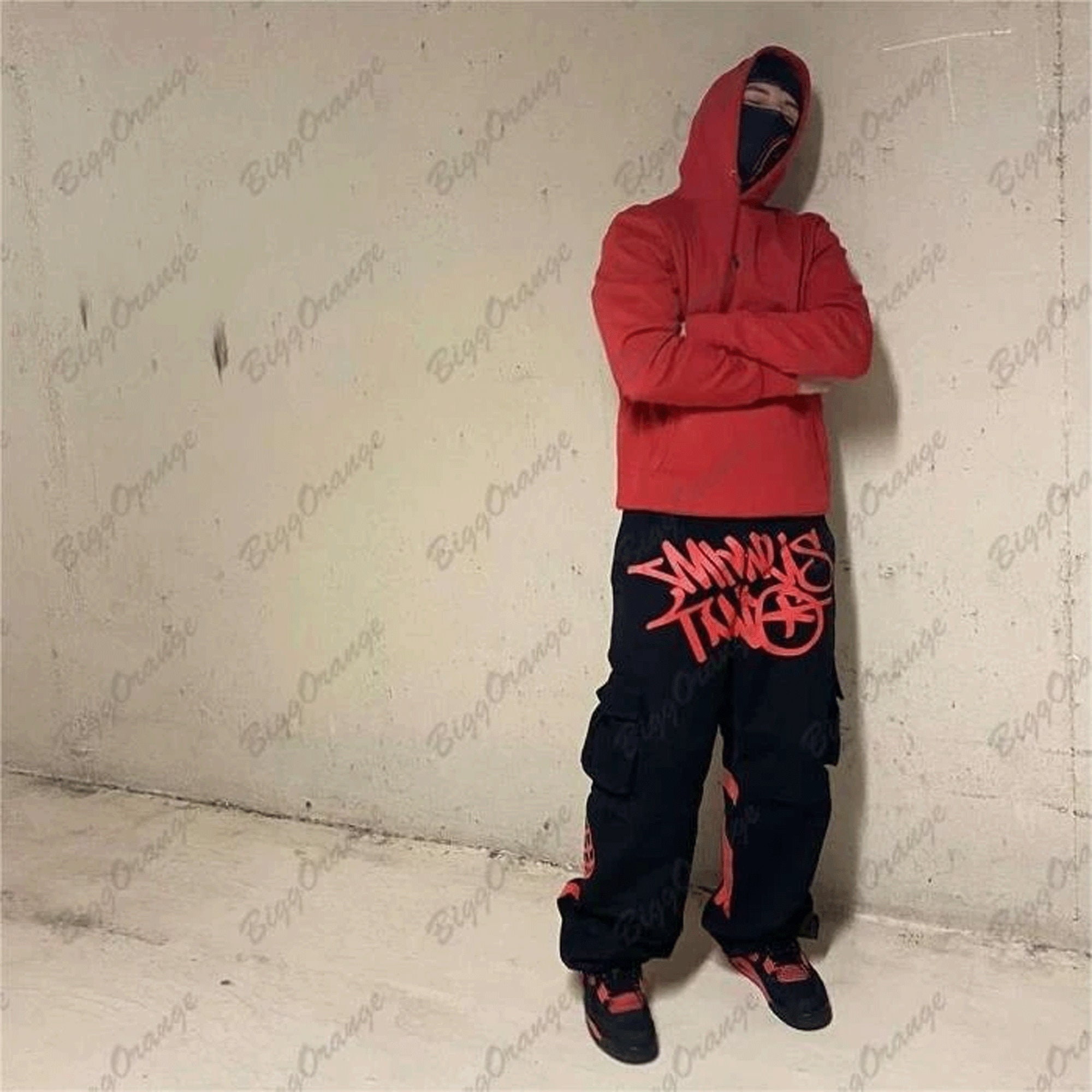 Y2k Retro Street Trend Cargo Pant 2023 New Fashion Minus