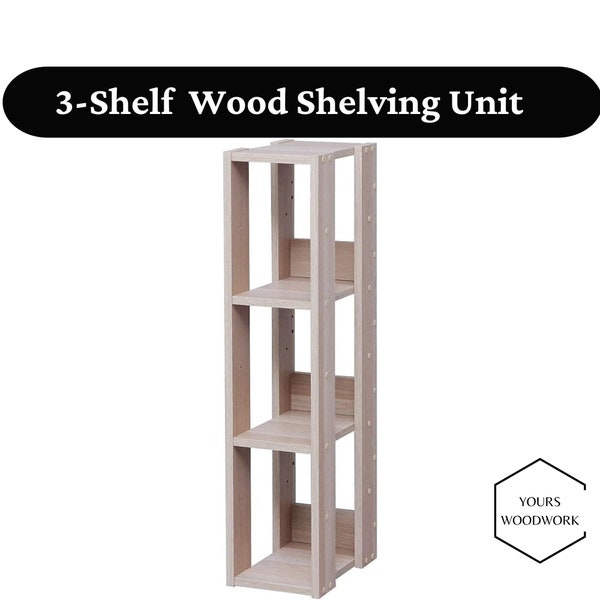 Wood Shelf Units - Etsy