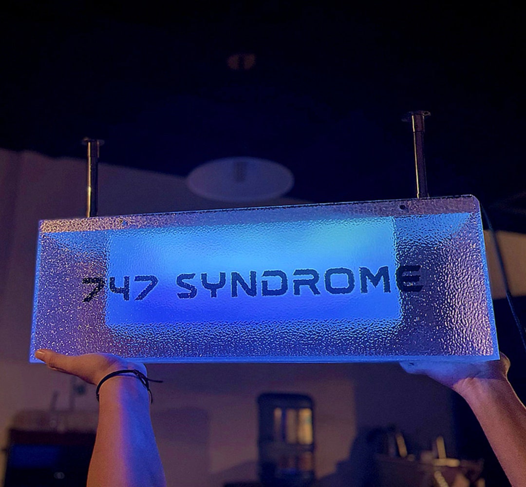 Acrylic Stone Pattern Billboard With Light - Etsy