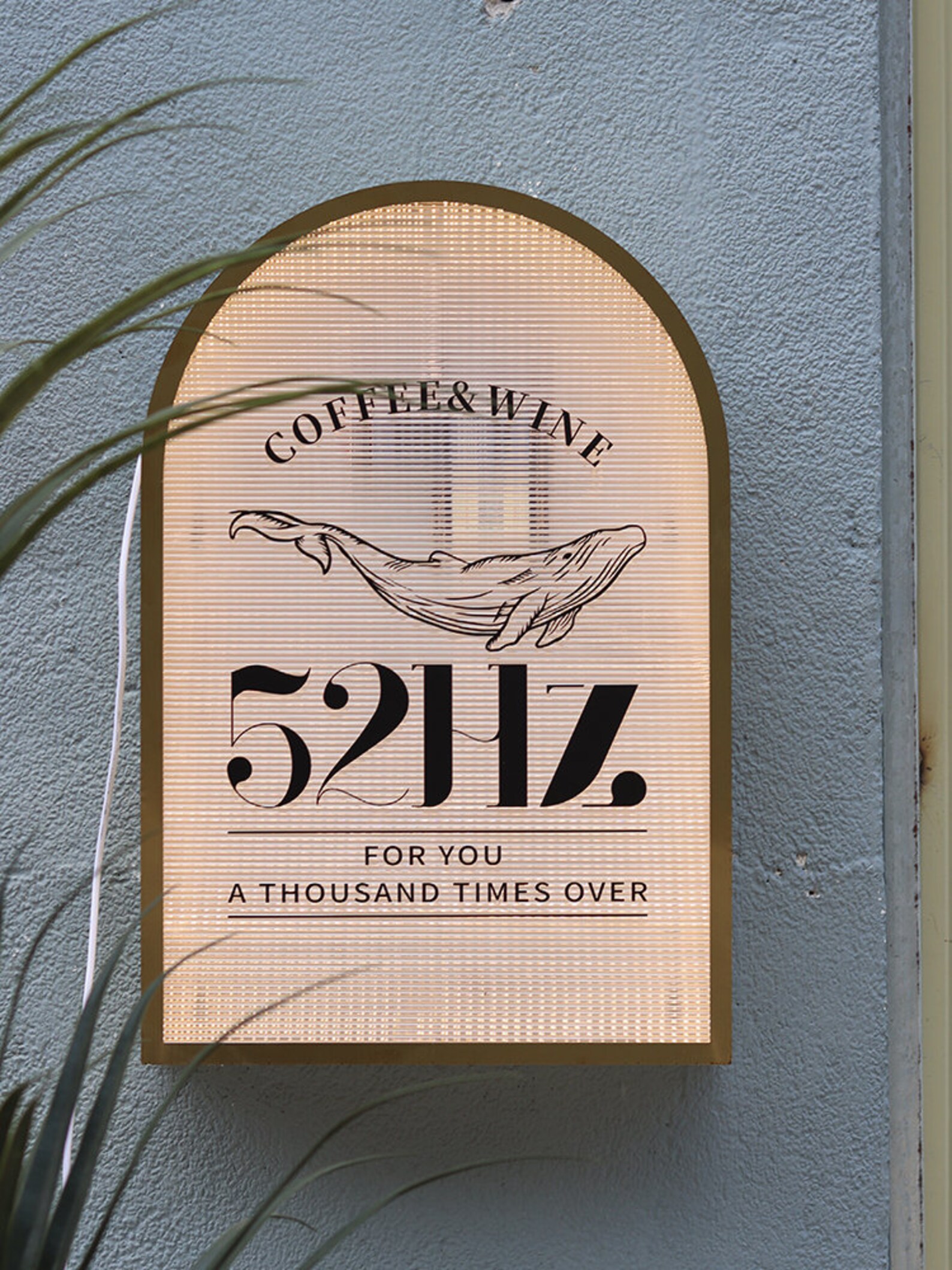 Custom Corrugated Acrylic Light Box Sign With Stainless Steel Frame - Etsy