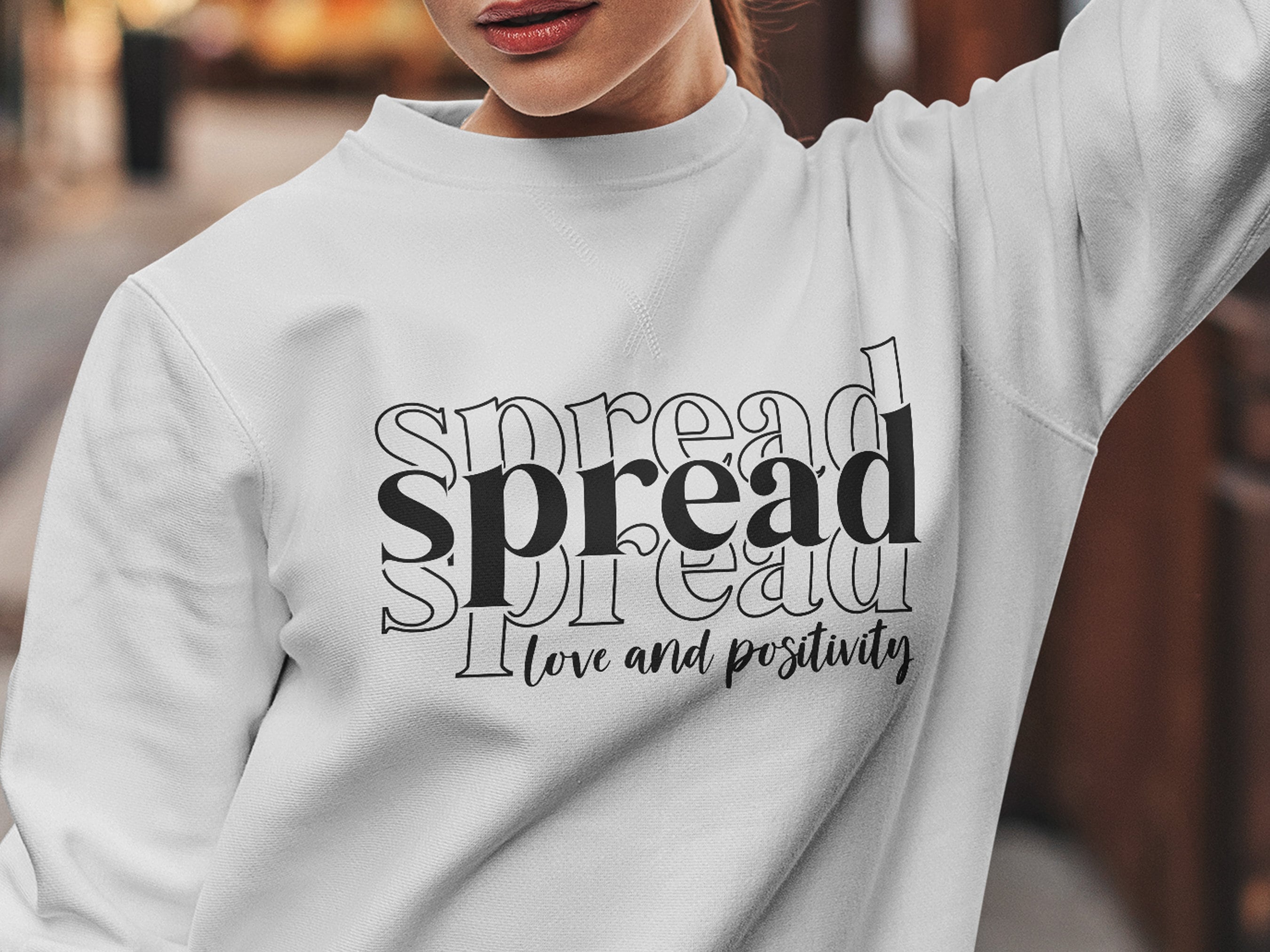 Spread Love & Positivity SVG, Spread Svg, Love Svg, Positive Svg ...