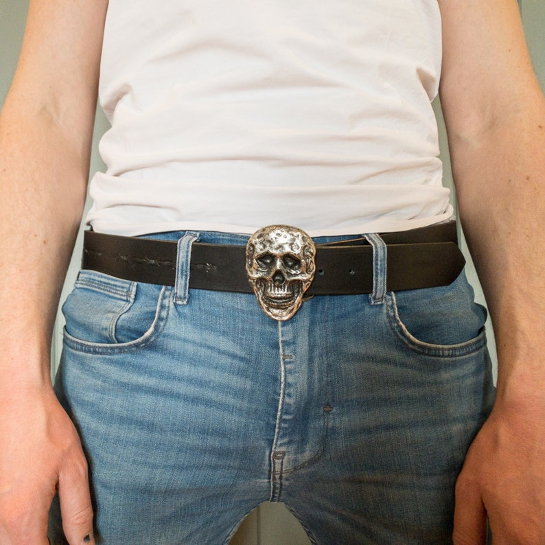 Skeleton Head Belt Buckle - Edgy Gothic Accessory for Unique Style - Etsy