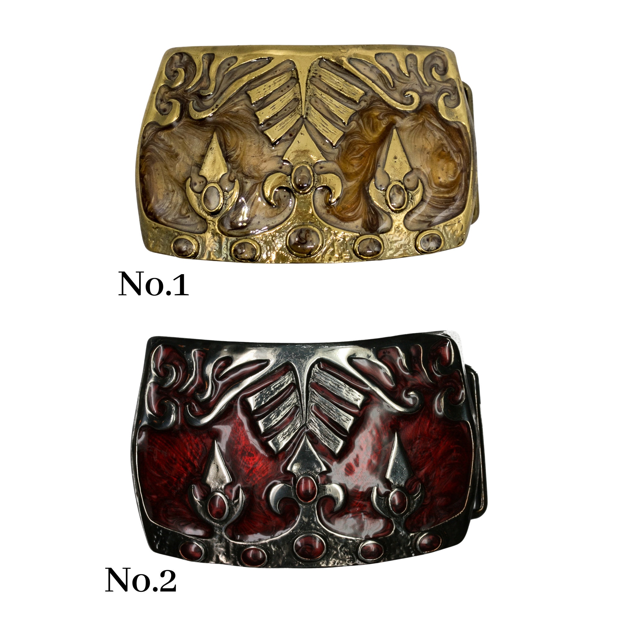 Bold and Beautiful: Big Statement Buckles - Elevate Your Style - Etsy
