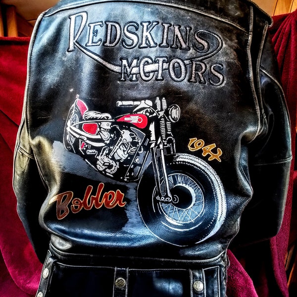 Motorcycle Jacket - Etsy
