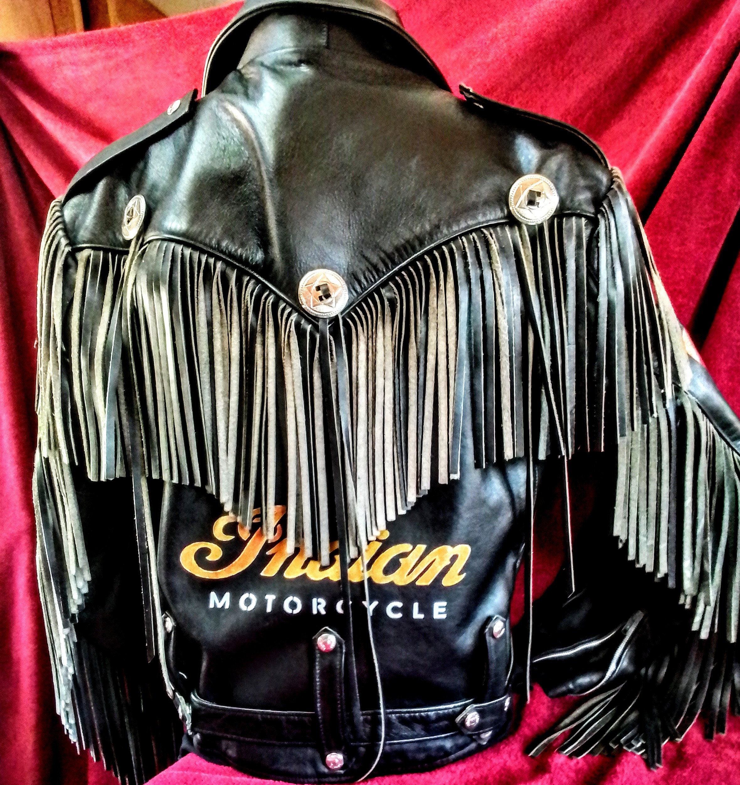 Vintage Motorcycle Jacket Hand Painted Schott - Etsy