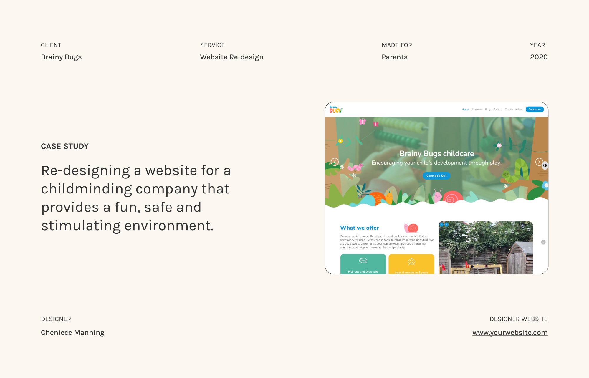 Figma Case Study Template | Made in Figma | Editable | for Freelancers ...