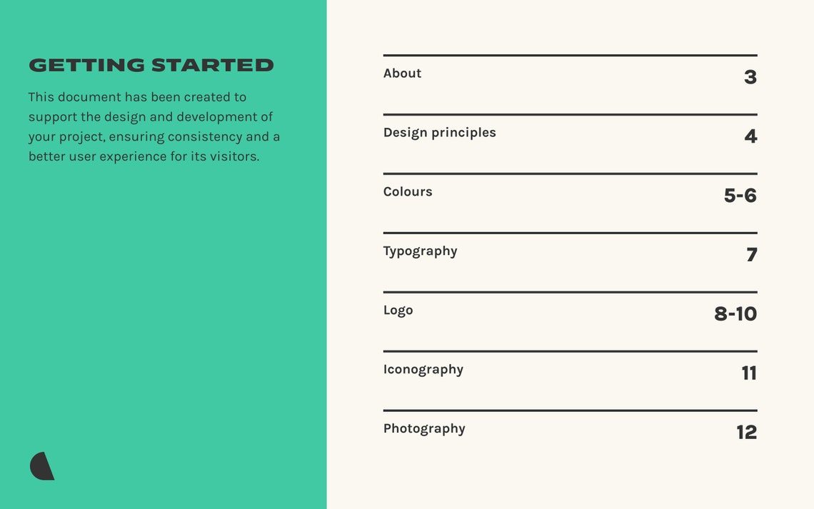 Figma Brand Guidelines Template | Made in Figma | Editable | for ...