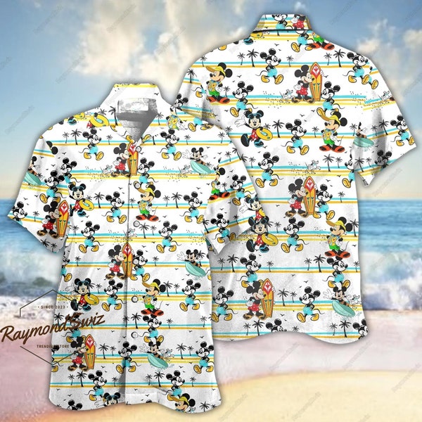 Aloha Mickey Shirt - Etsy