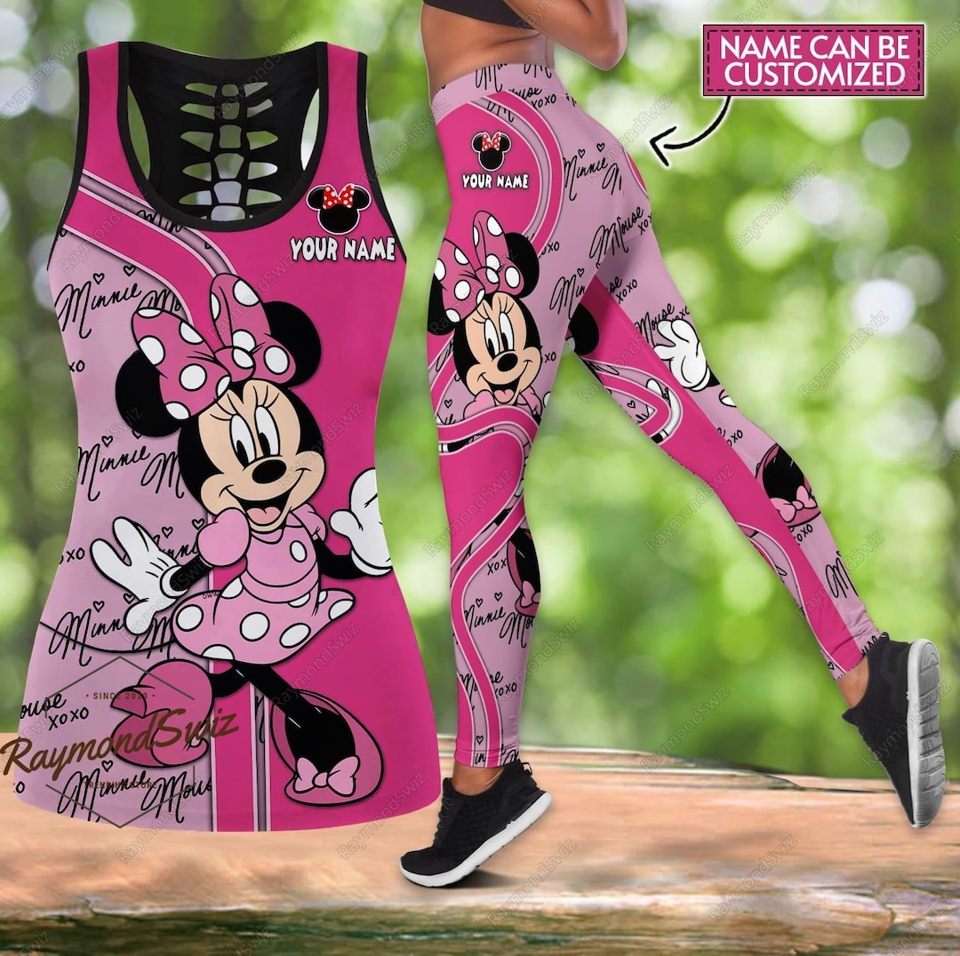 Minnie Mouse Tank Top, Personalized Minnie Tanktop, Minnie Mouse ...