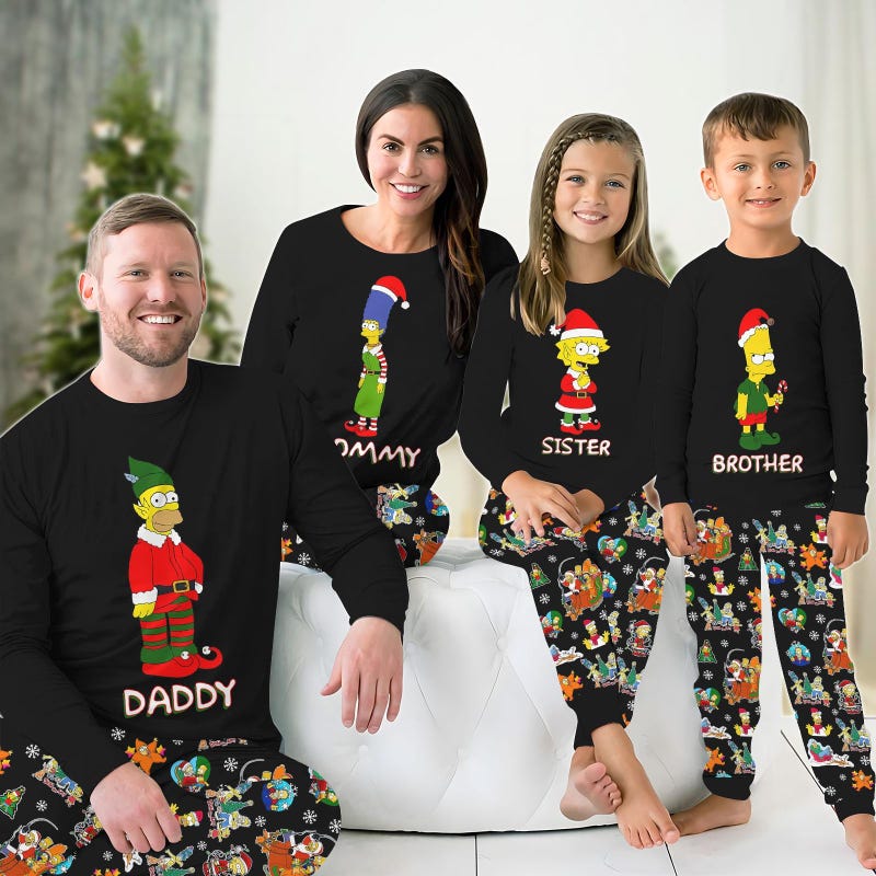 Simpsons Pajamas - Etsy UK
