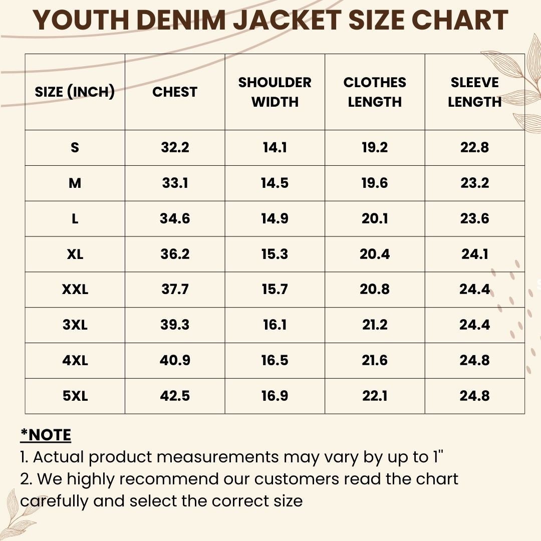 Five Nights At Freddy's Youth Denim Jacket, Freddy Fazbear Jean Jacket ...