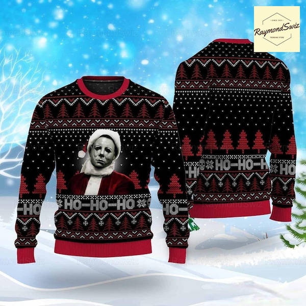 Horror Christmas Sweater - Etsy