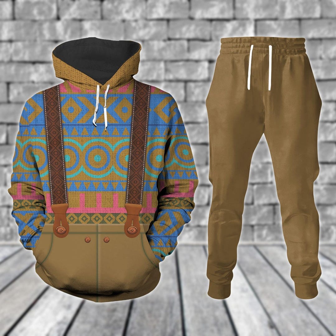 Oaken Frozen Costume Hoodie, Disney Jogger Pants, Movie Characters ...