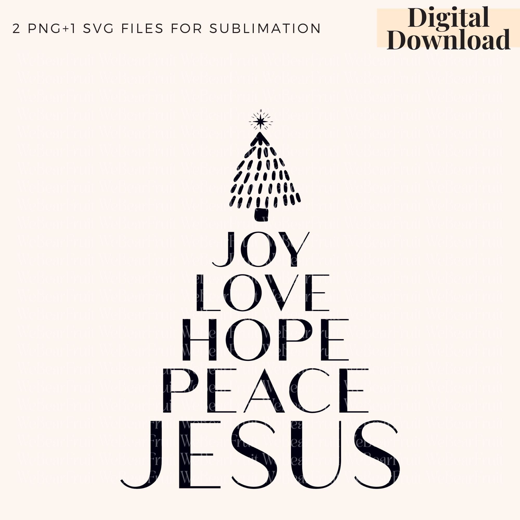 Christian Christmas SVG Png,faith Christmas Svg,jesus Christmas ...